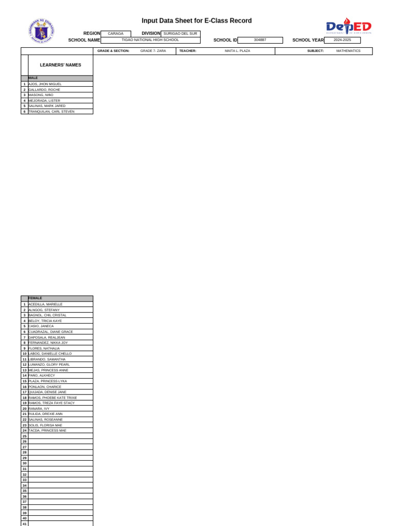 Grade 7 10 Mathematics | PDF