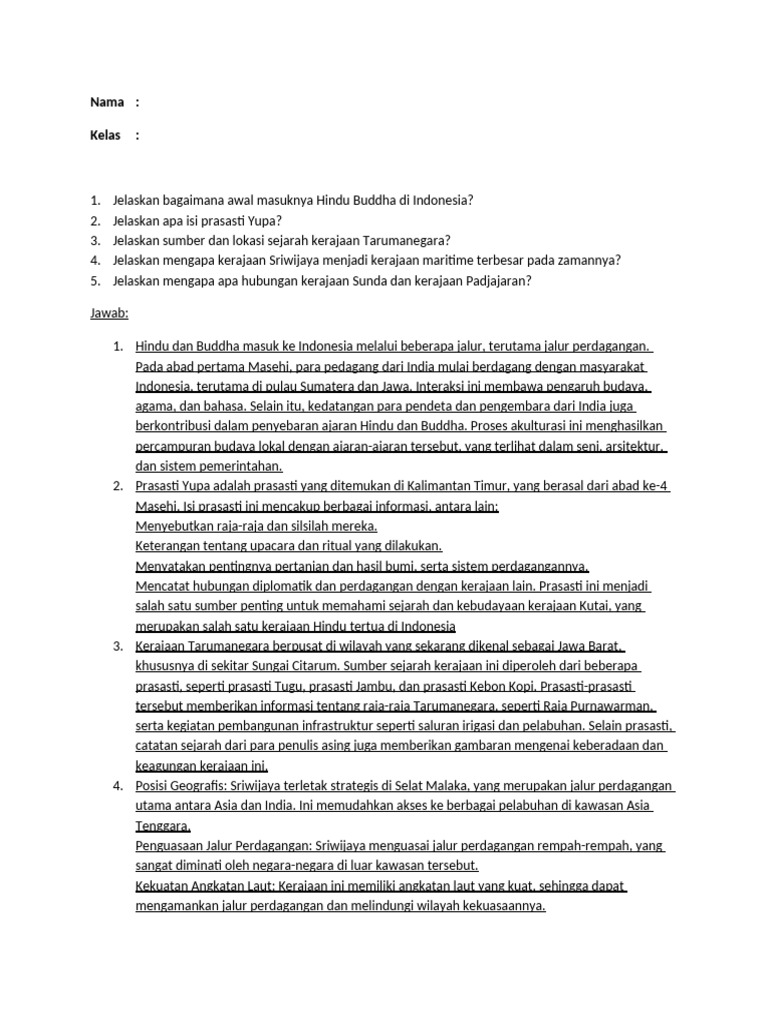 Perbaikan Nilai Ats Ganjil 2024 | PDF