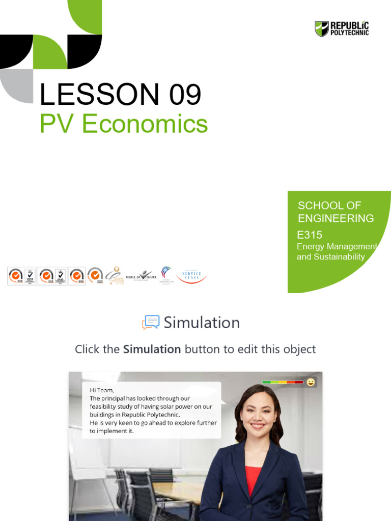 Lesson 09: PV Economics | PDF