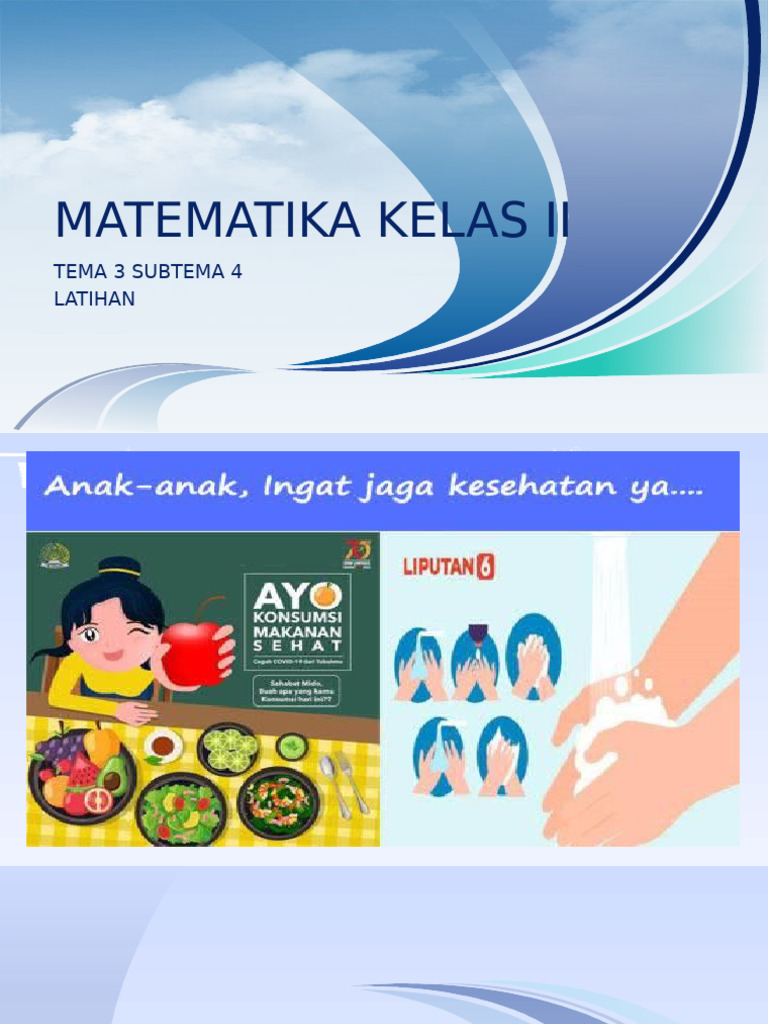 MTK-Co Kelas 2 Tema3 Subtema 4 | PDF
