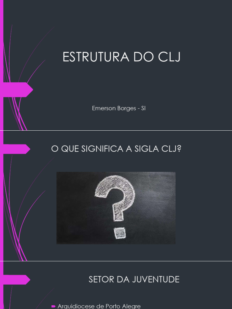 Estrutura Do CLJ Palestra | PDF