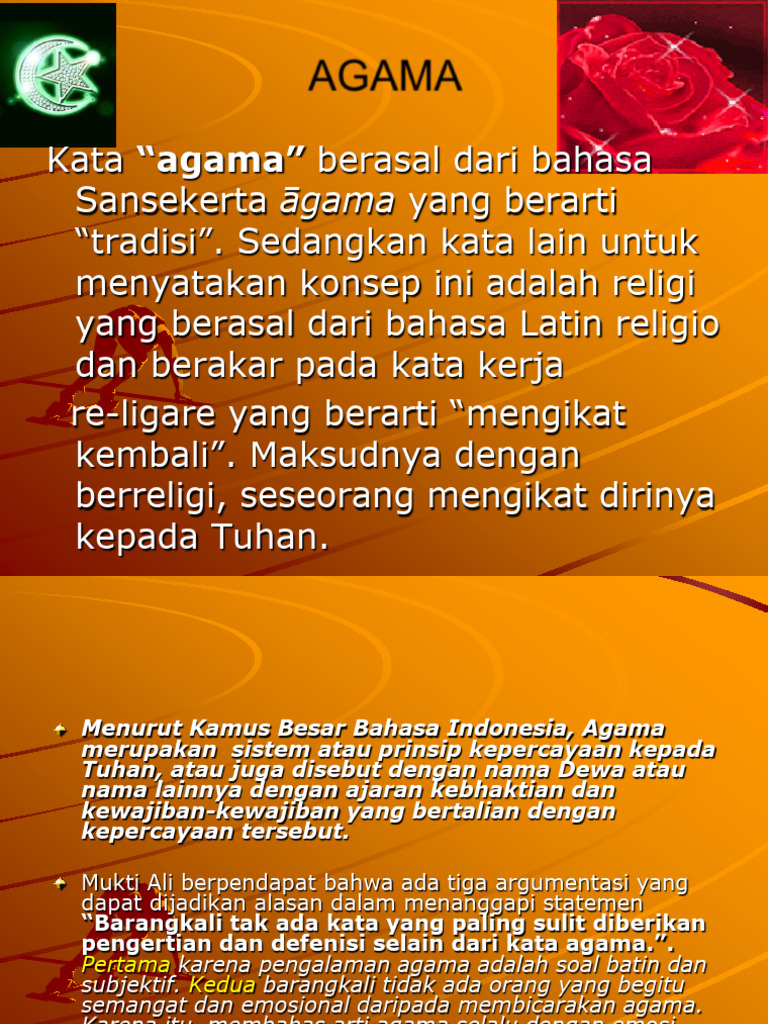 Pengertian Agama | PDF