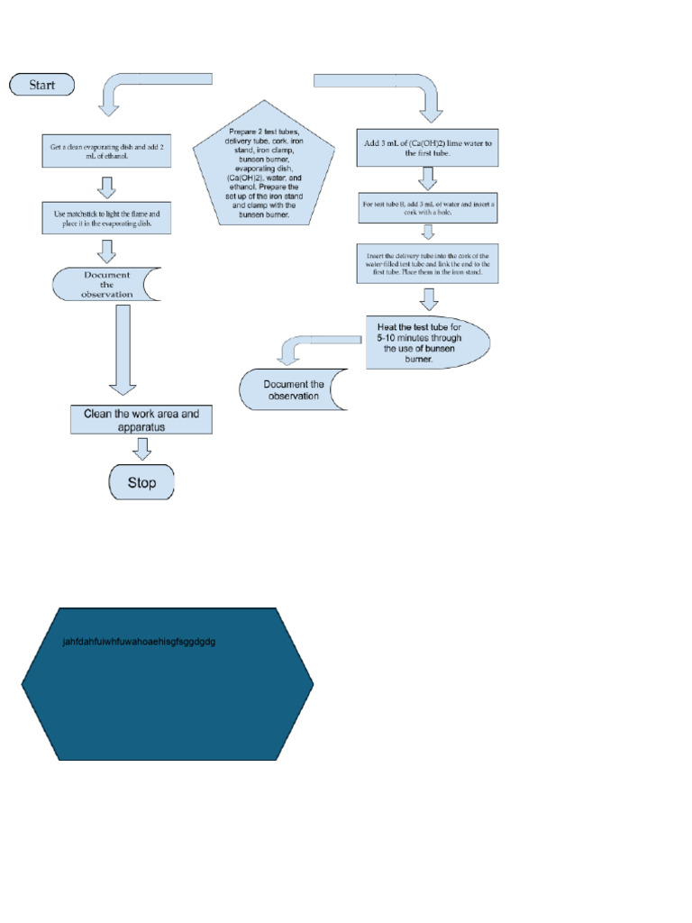 Beilstein Test - Schematic Diagram | PDF