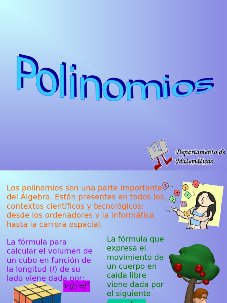 Introducción a los Polinomios | PDF | División (Matemáticas) | Análisis ...