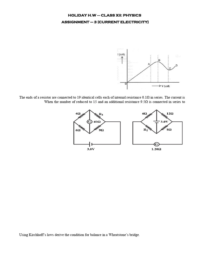 Physics Assignment 3&4 | PDF