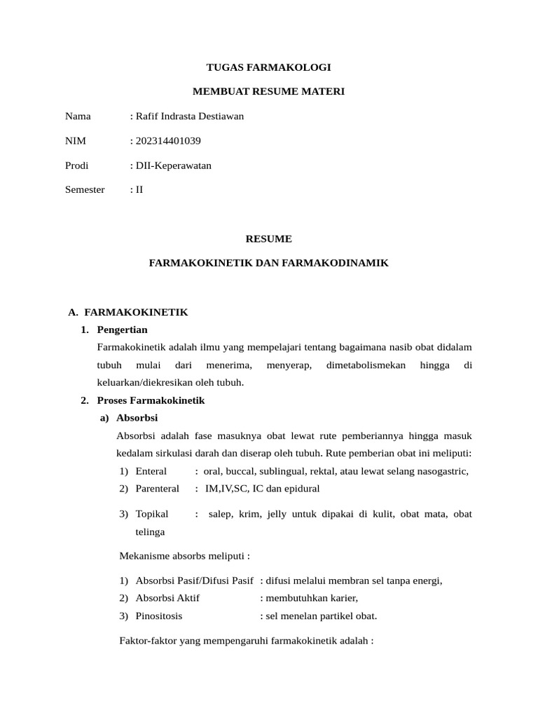 Resume Rafif I.D. | PDF