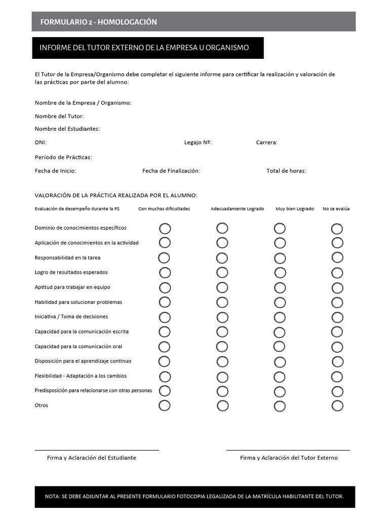 Formulario 2.homologacion1 | PDF