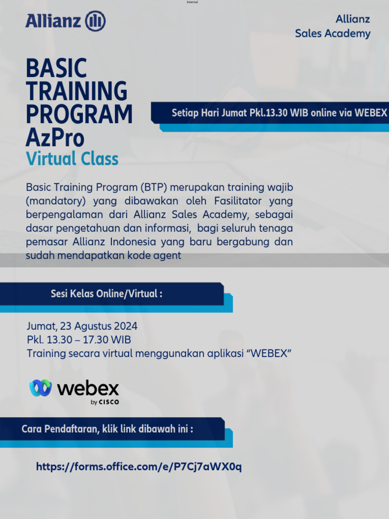 Flyer BTP AZpro 23 Agustus 2024 | PDF