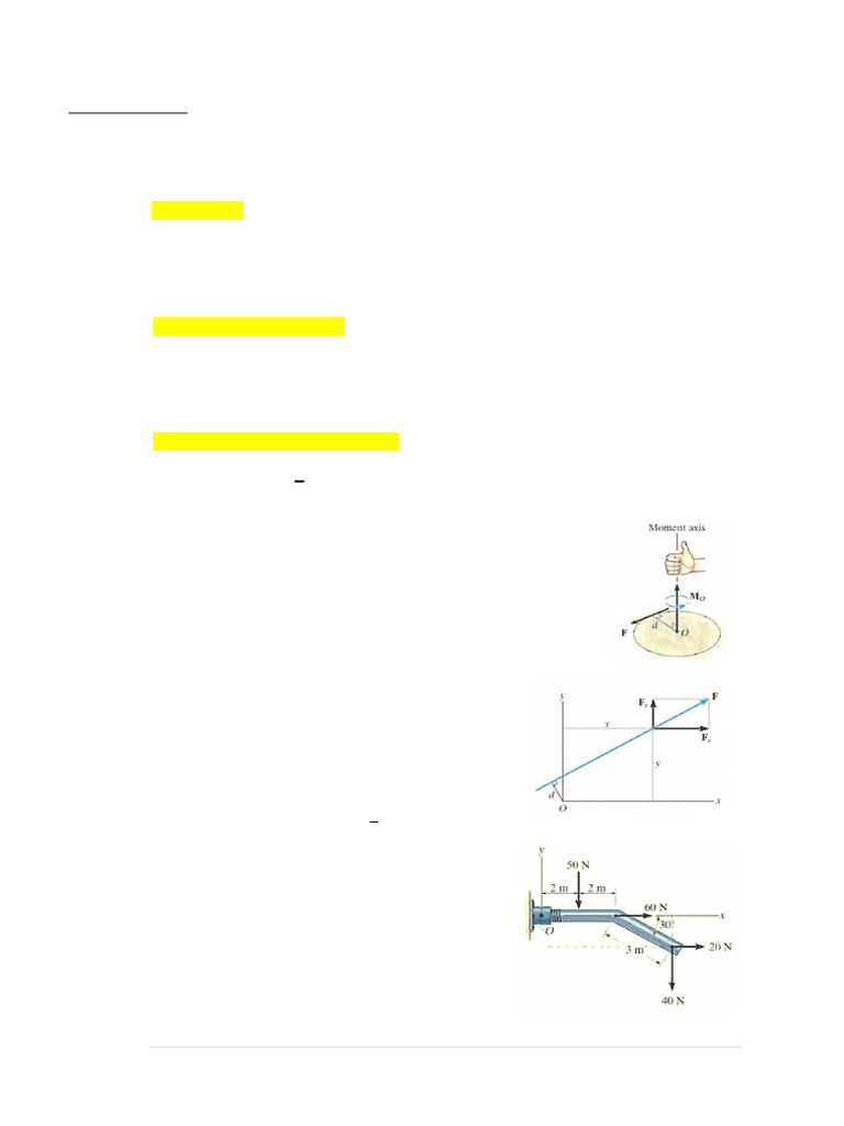 Statics Chapter 4 | PDF