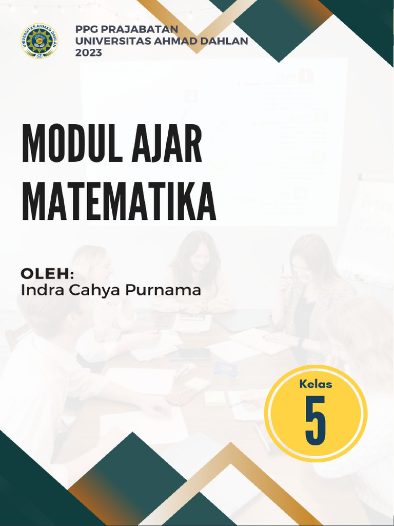 Modul Ajar Matematika Kelas V Siklus 2 | PDF