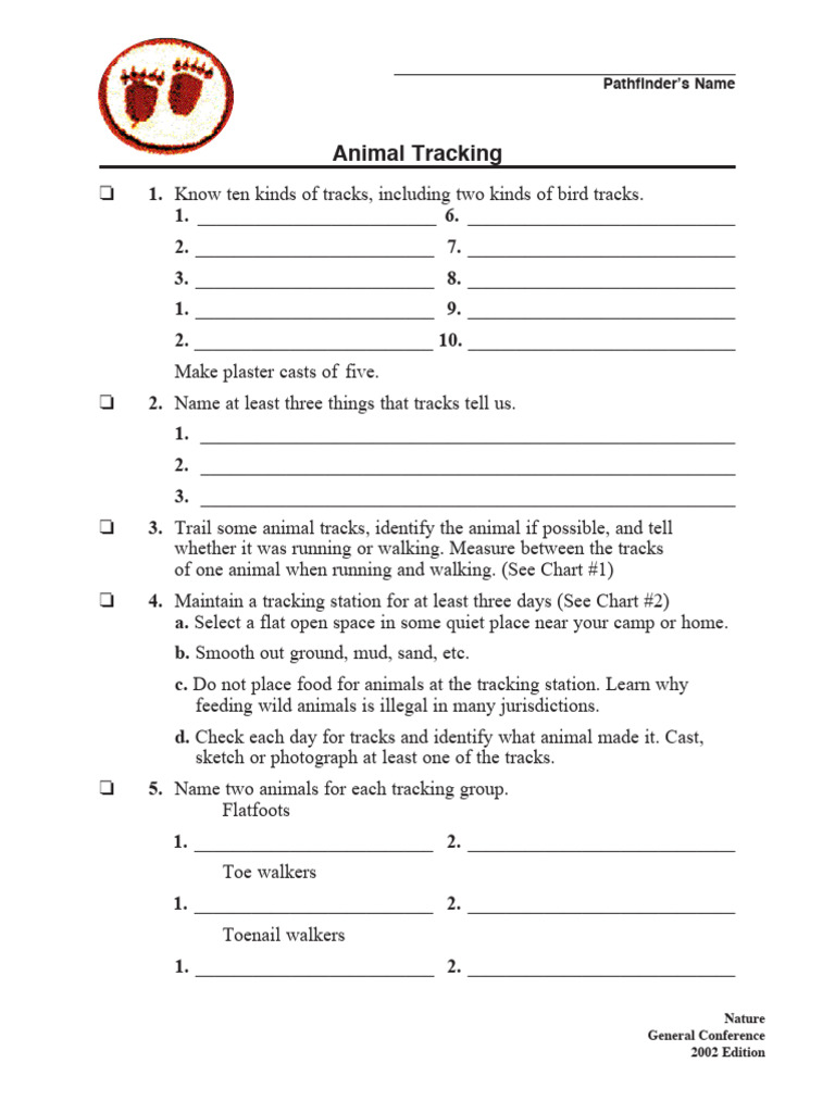 Animal Tracking | PDF