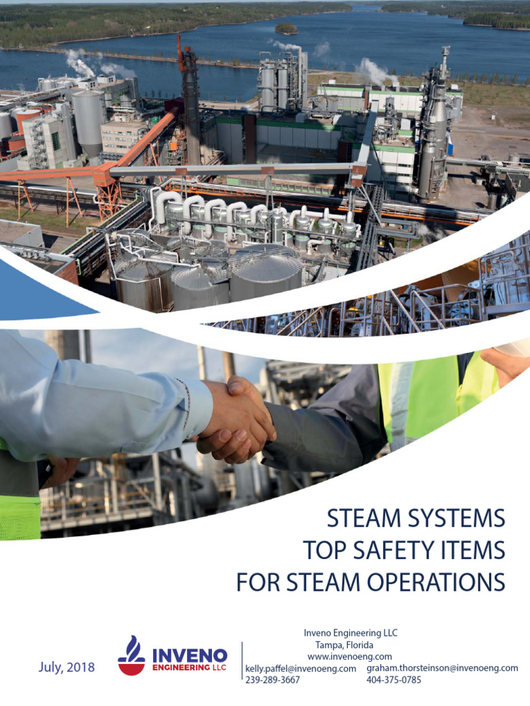 Best Practice No. 56 Safety Items For Steam Systems | PDF