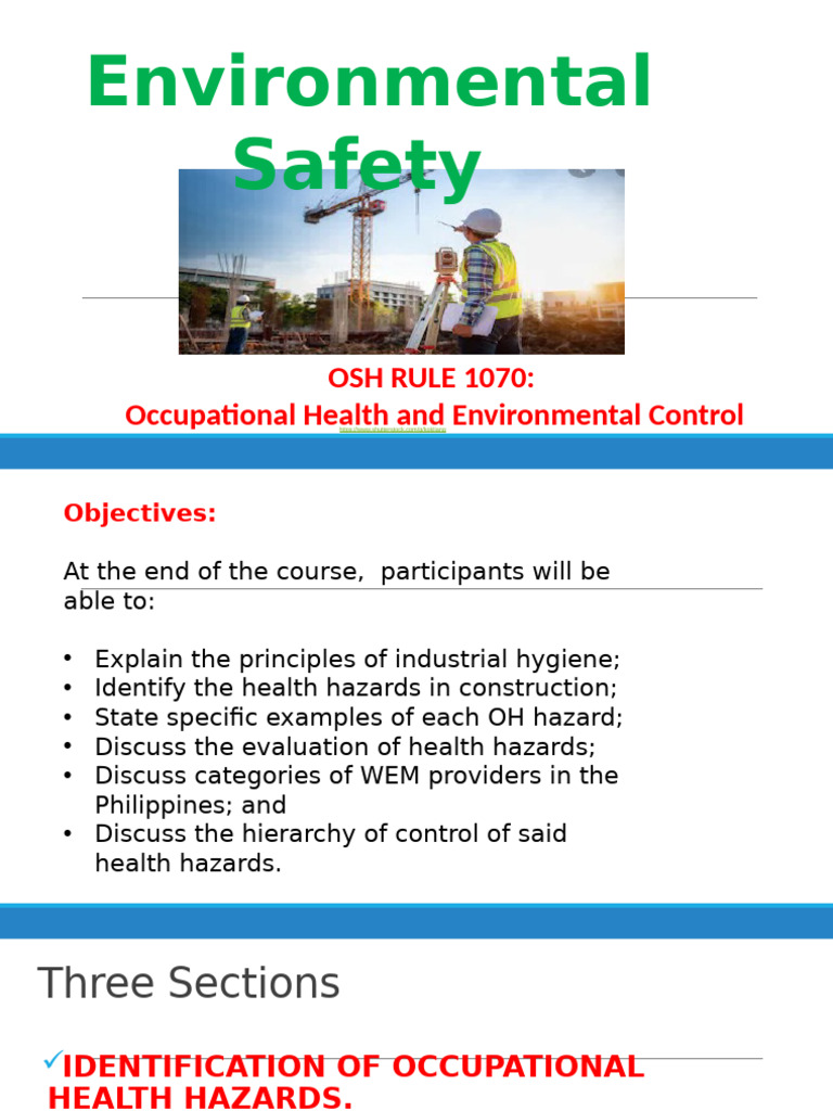 Environmental Safety | PDF