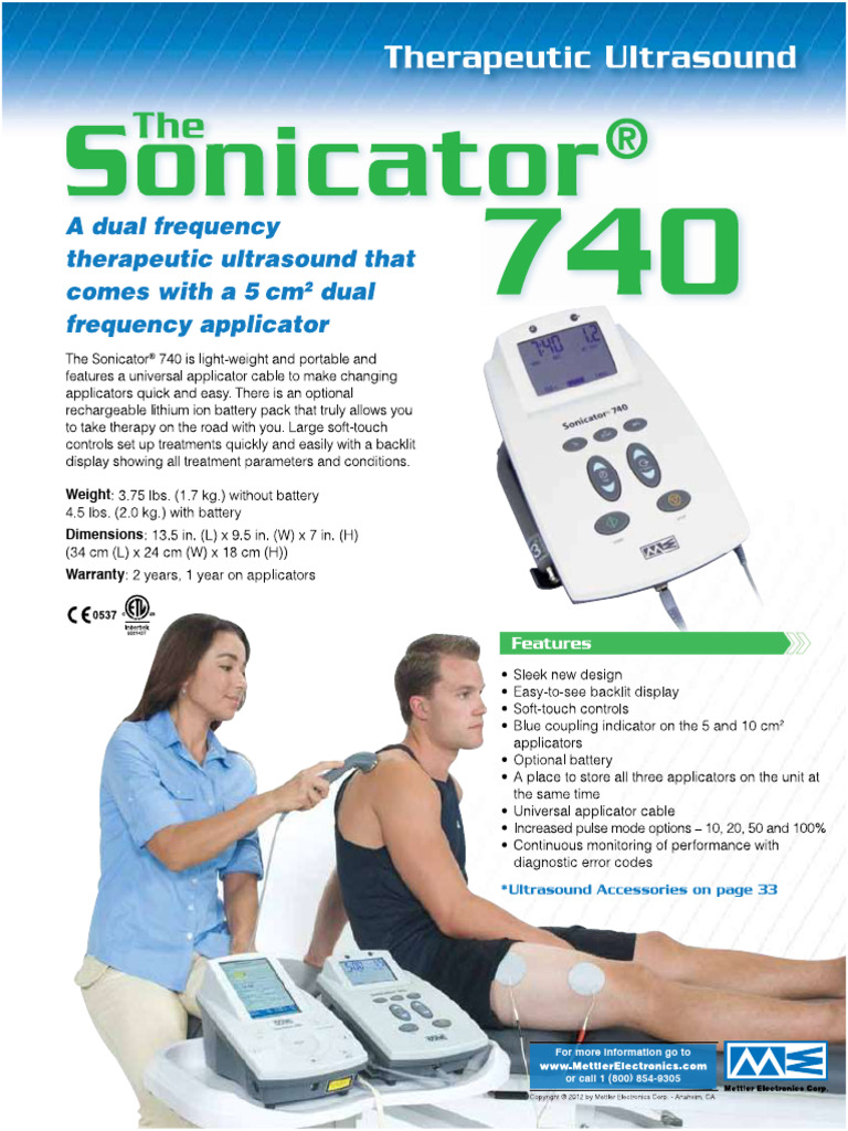 Sonicator 740 - EN | PDF