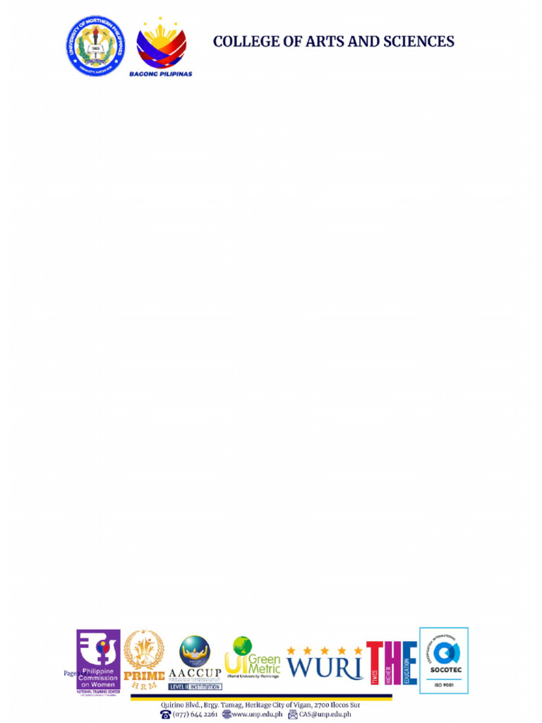 UNP-CAS Template | PDF