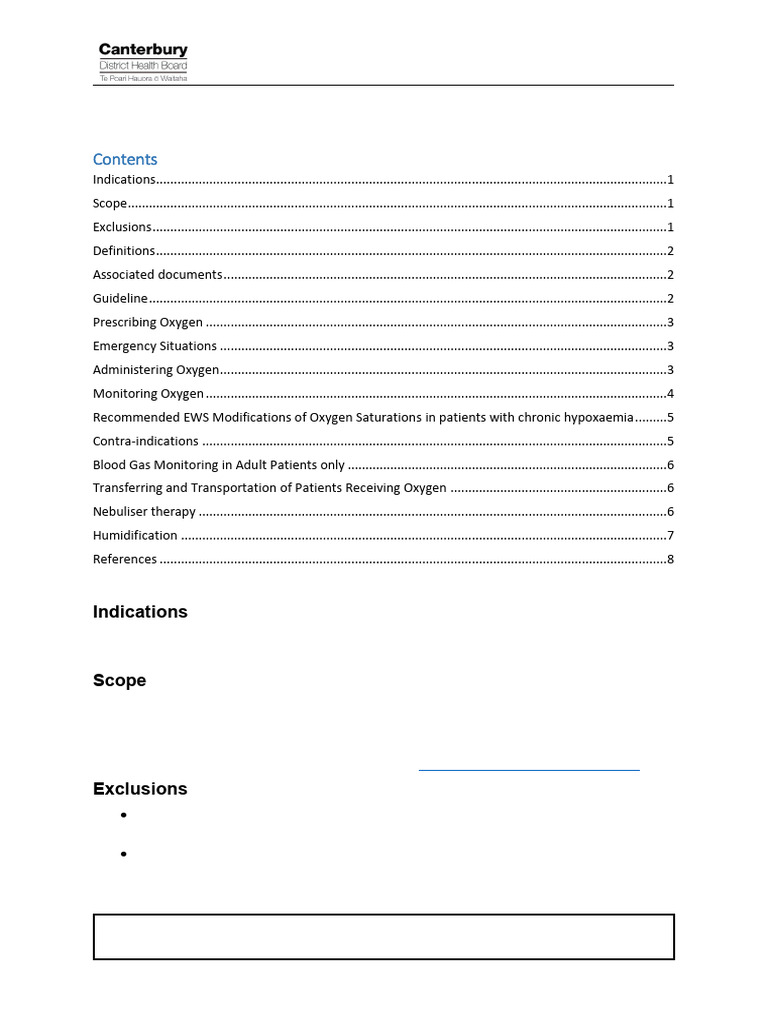 Oxygen-Therapy-Guidelines (1) | PDF