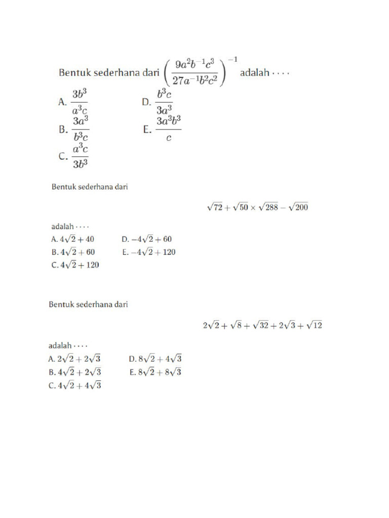 Soal Remedial Eks Dan Log | PDF