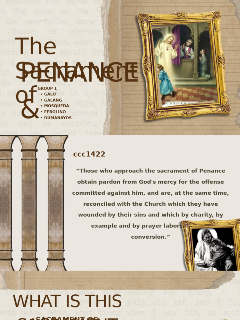 SACRAMENT-OF-PENANCE-AND-RECONCILIATION-GROUP1_061118 | PDF