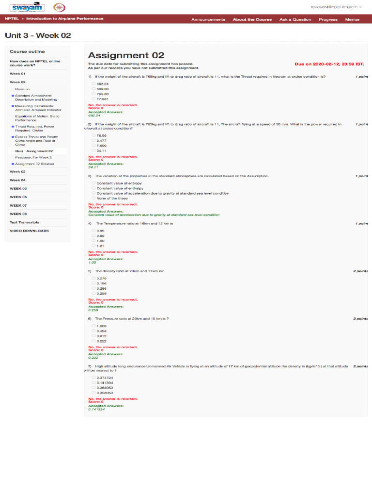 Noc20 Ae01 Assigment 3 | PDF