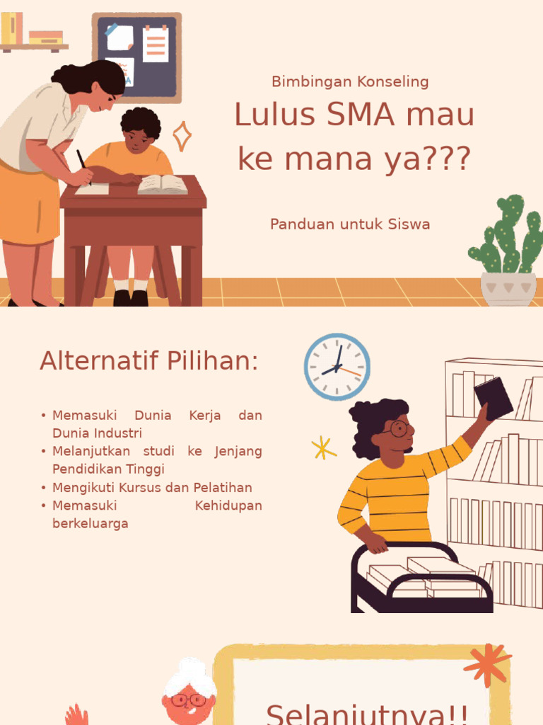 Lulus SMA Mau Ke Mana Ya | PDF