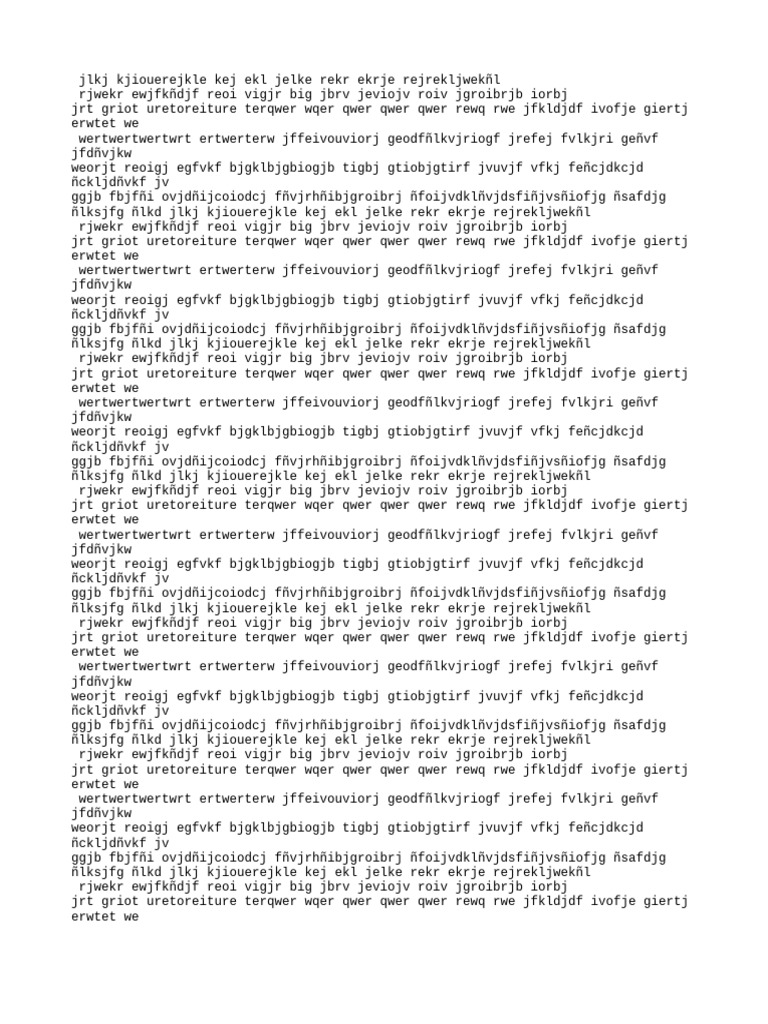 LKJ KLJKLJKÑL Jioñ JKL | PDF