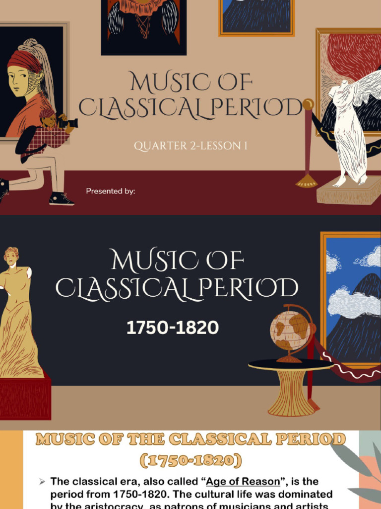 G9 MUSIC Q2 Lesson1 2music of Classical Period | PDF