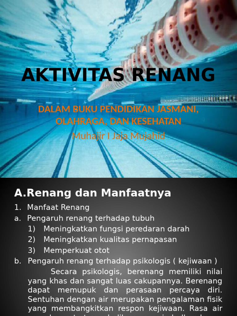 Aktivitas Renang | PDF