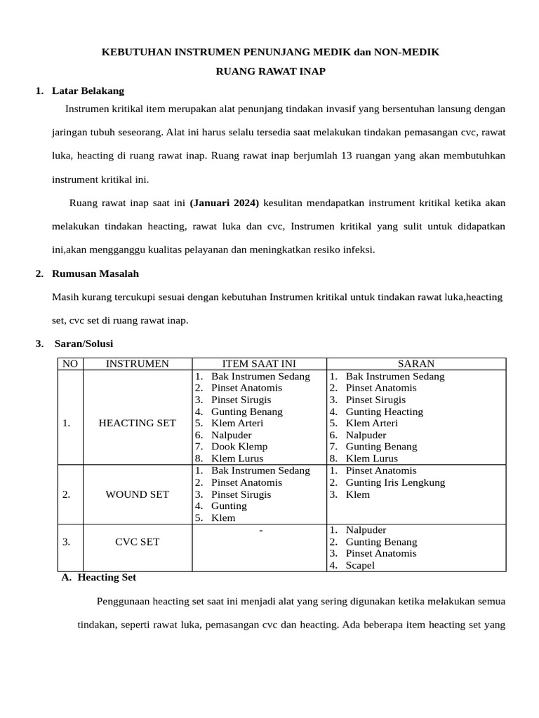 Analisa Instrumen Alat | PDF