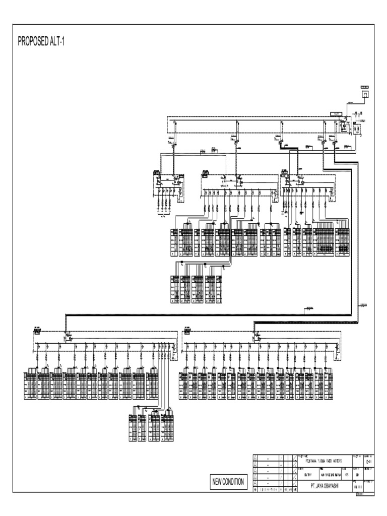 Main Single Line Power House | PDF