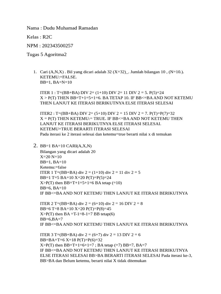 Dudu Muhamad Ramadan | PDF
