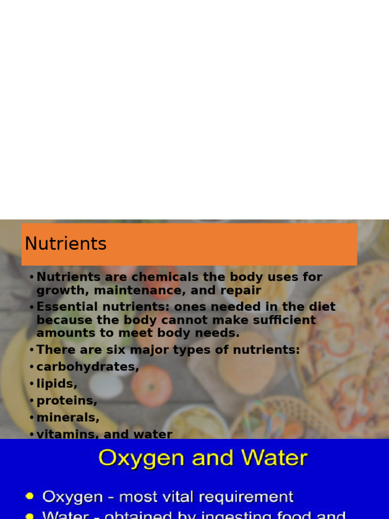 Lecture 4. Introduction of Nutrition Metabolism | PDF
