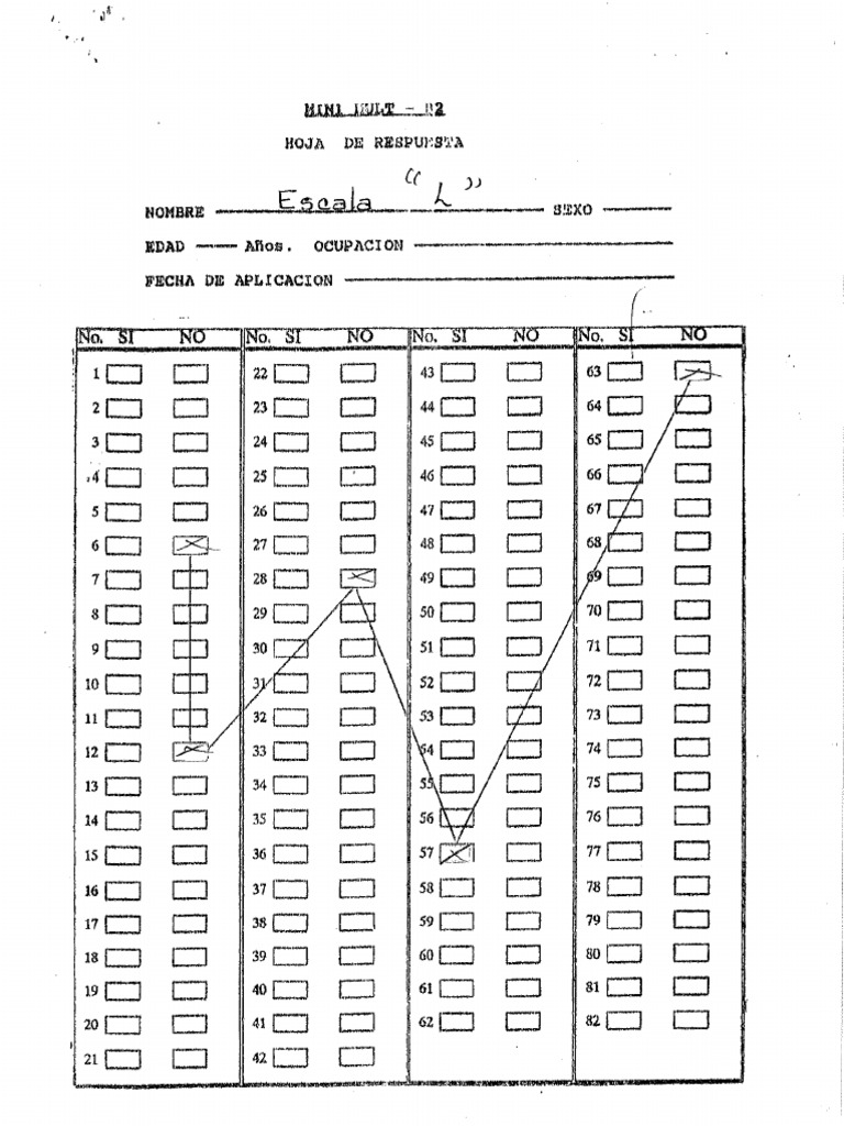 Plantillas Minimult | PDF
