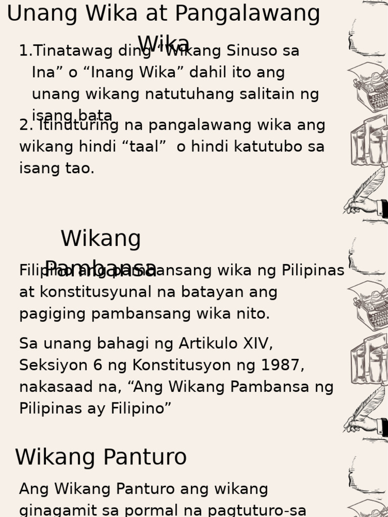 Kahulugan at Kalikasan NG Wika 2 | PDF