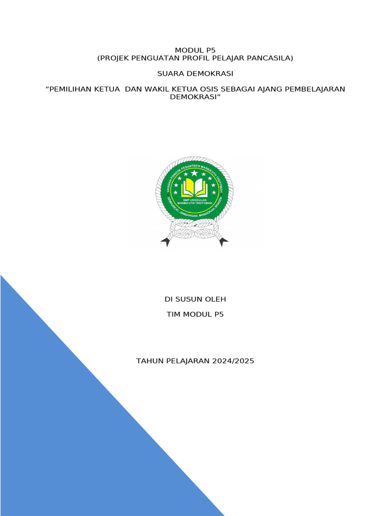 Modul Projek Suara Demokrasi | PDF