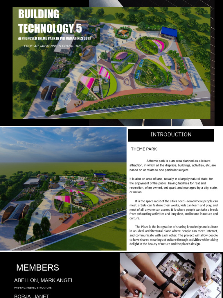 Geodesic Dome Theme Park Proposal | PDF | Stress (Mechanics) | Dome
