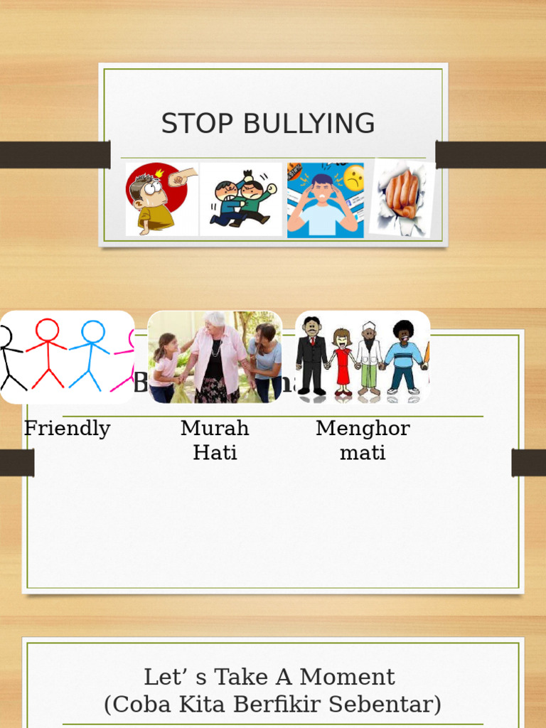 Contoh Ppt Bullying Dan Cyber Bullying Pdf
