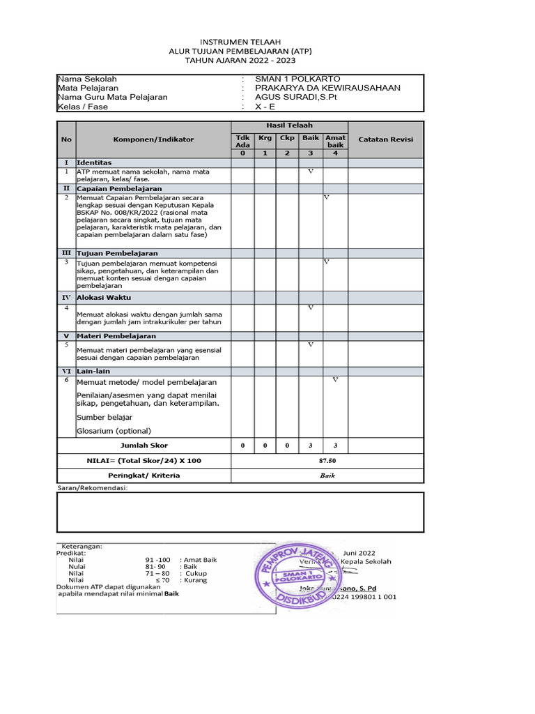 10 - VERVAL - PKWU - Agus Suradi | PDF