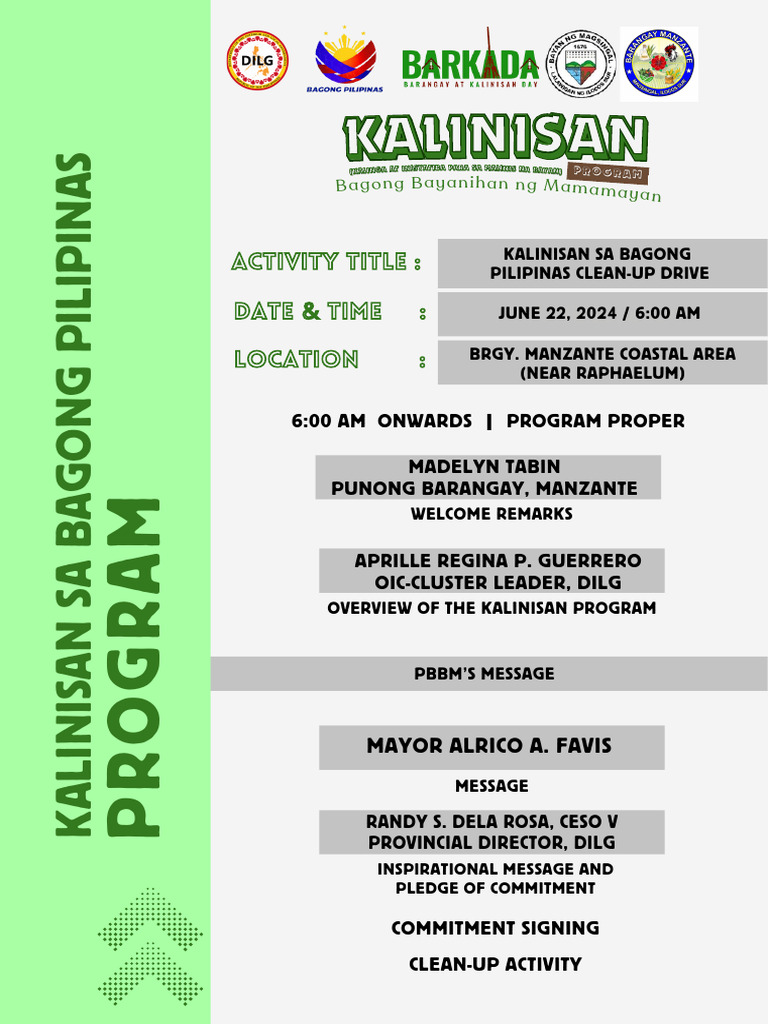 Editable Program Template | PDF