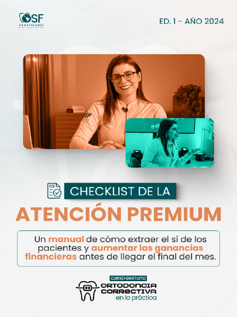 Material Clase 2 - Checklist de La Atenciã N Premium | PDF