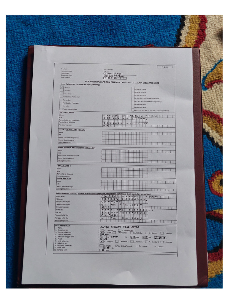 Form F-2.01 | PDF