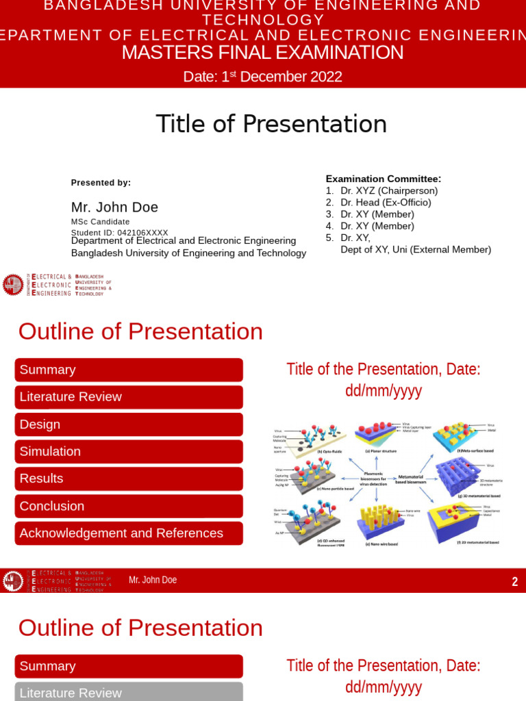 BUET EEE PPT - v1 | PDF