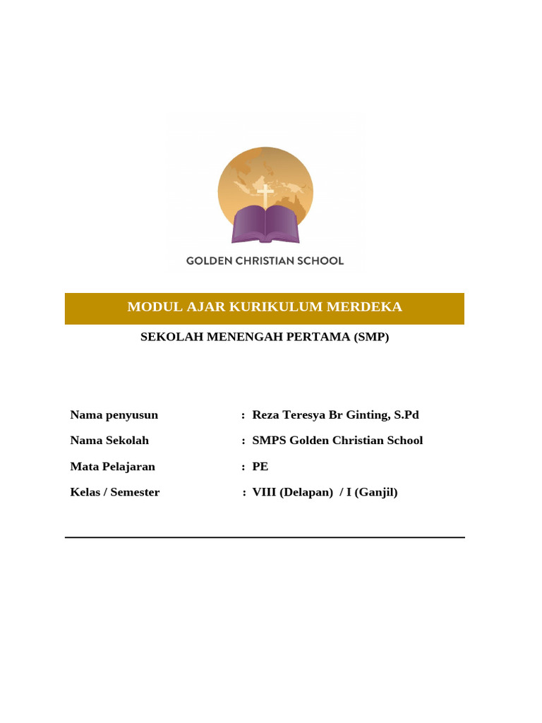 Modul Ajar Kurikulum Merdeka | PDF