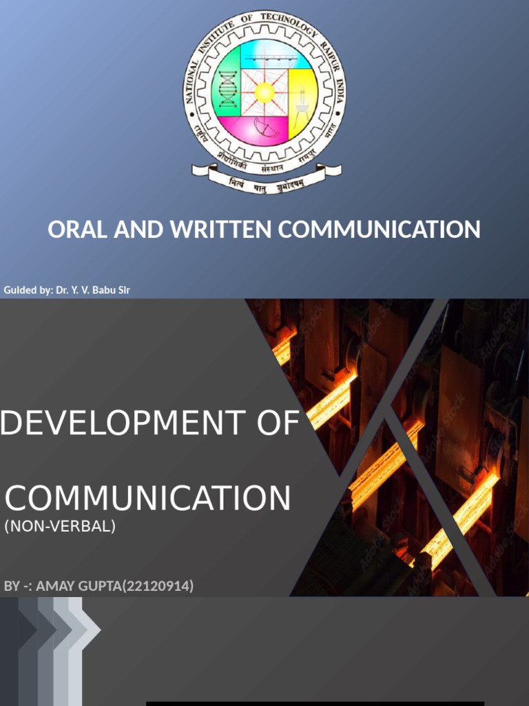 ORAL Communication. | PDF | Nonverbal Communication | Communication