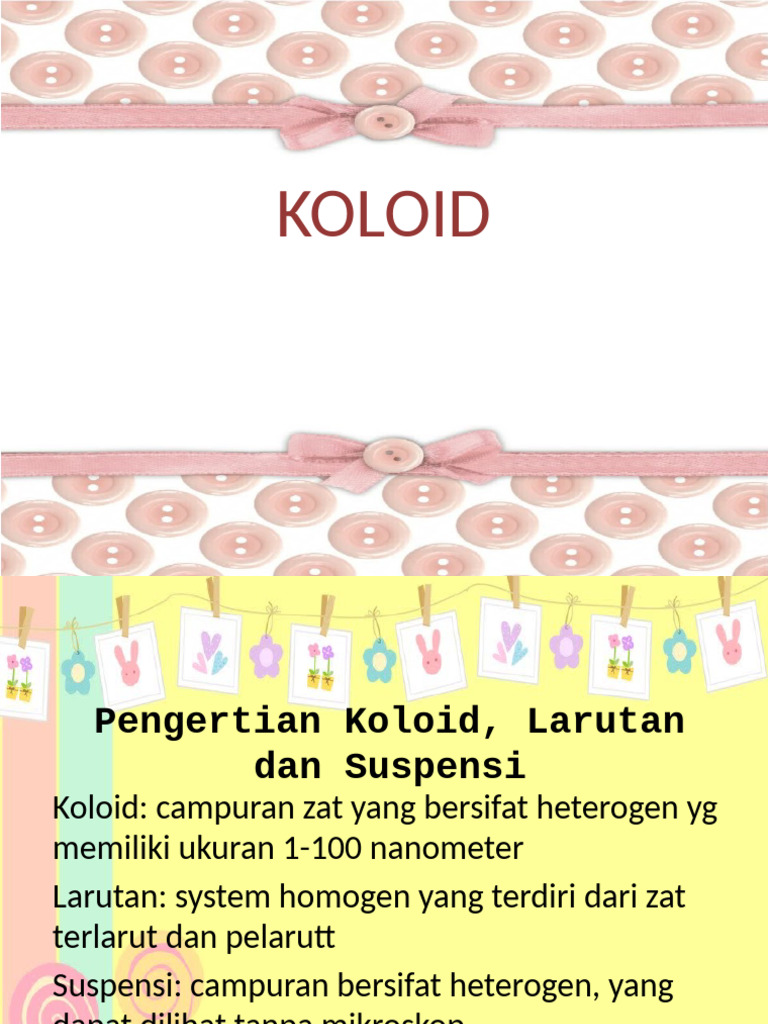 Materi Koloid | PDF