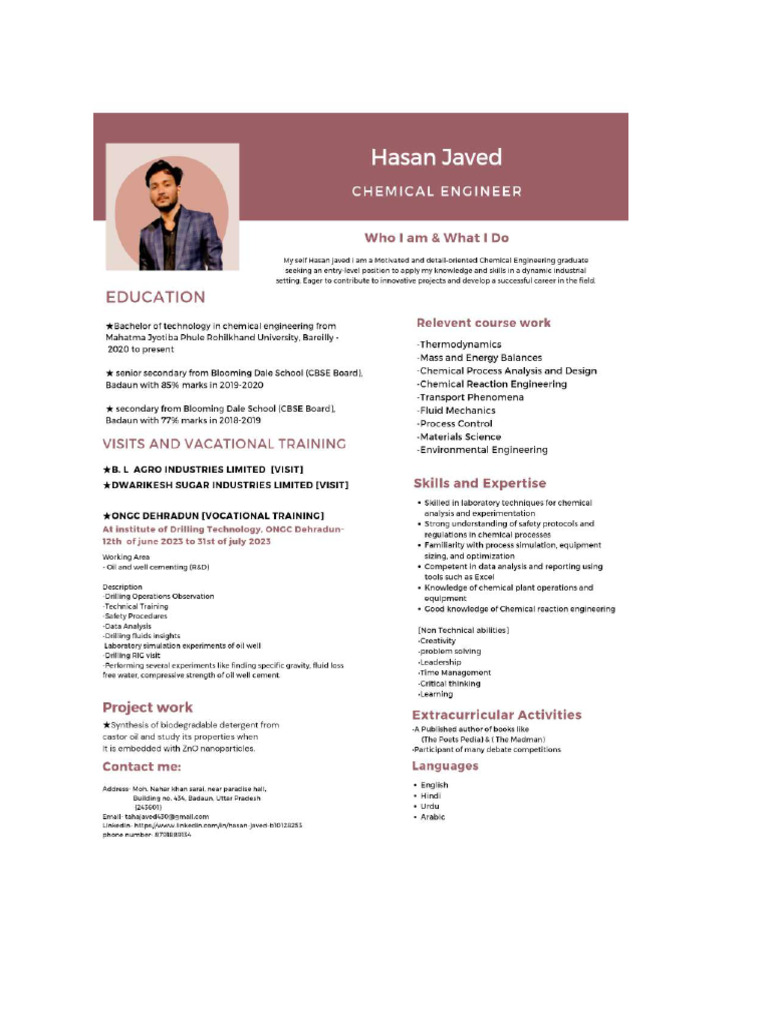 Hasan Javed - Resume - Compressed | PDF