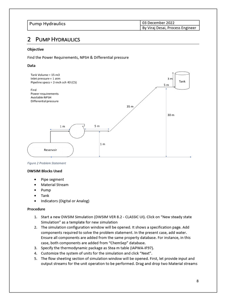 Pump Hydraulics | PDF