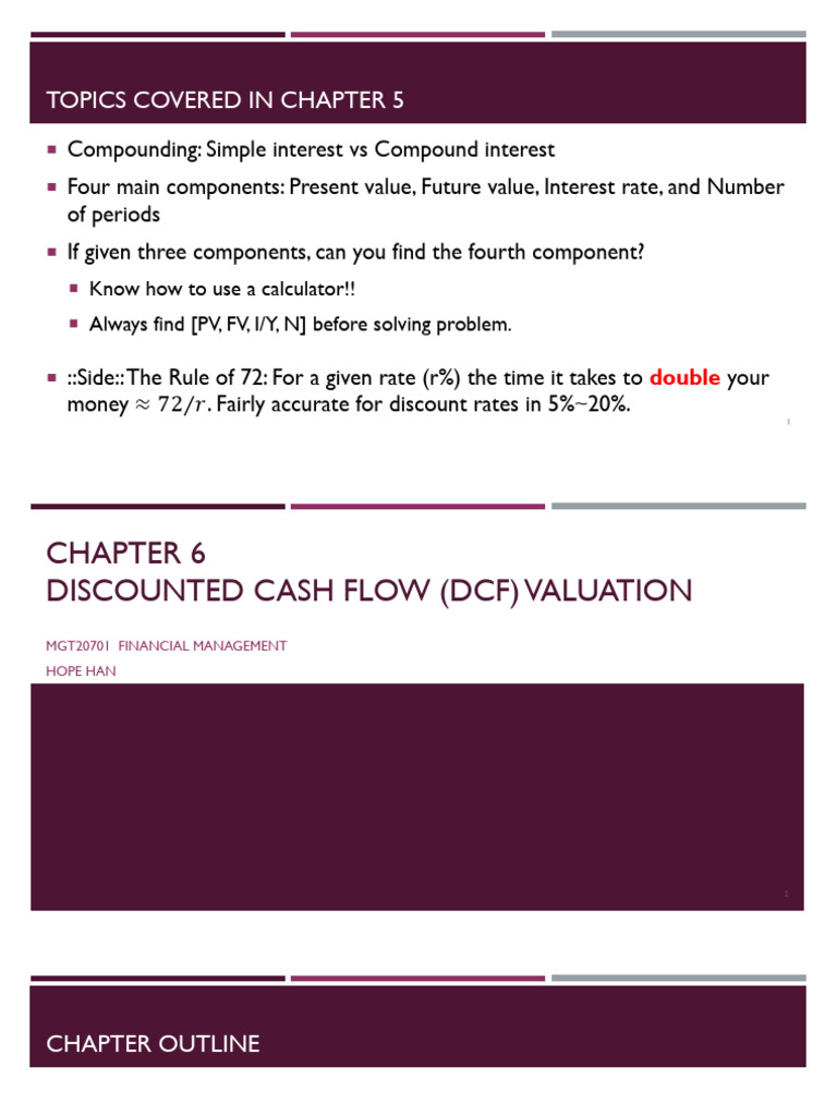 Chapter 6 Part 1 | PDF