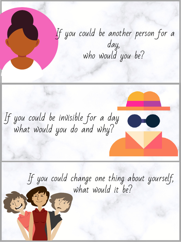 2nd conditional- Speaking Cards | PDF