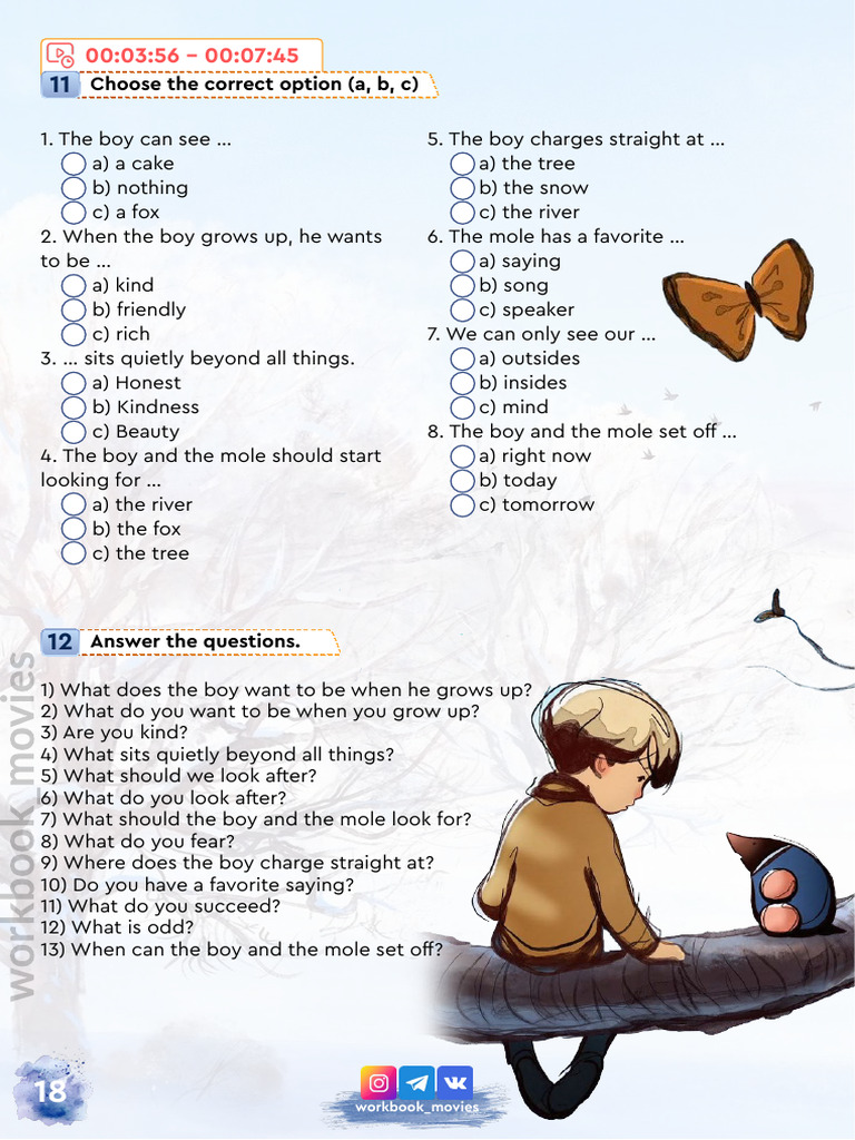 The Boy, The Mole, The Fox and The Horse (Page 18) | PDF