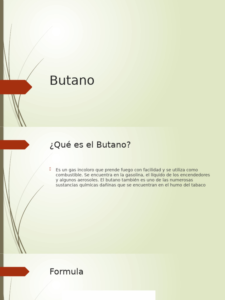 Butano | PDF